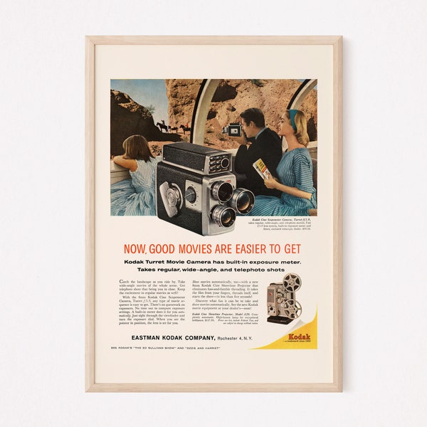 Camera Poster - Etsy