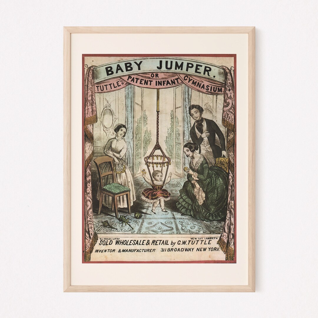 ANTIQUE BABY POSTER, Baby Shower Poster, Mother's Day Idea, Vintage ...
