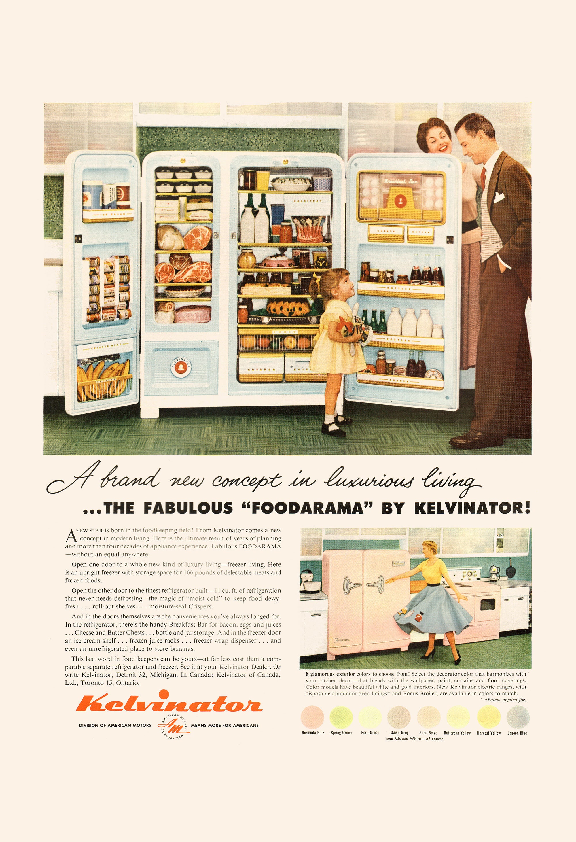 1950s Refrigerator Brands