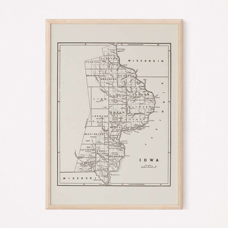Iowa Poster - Etsy
