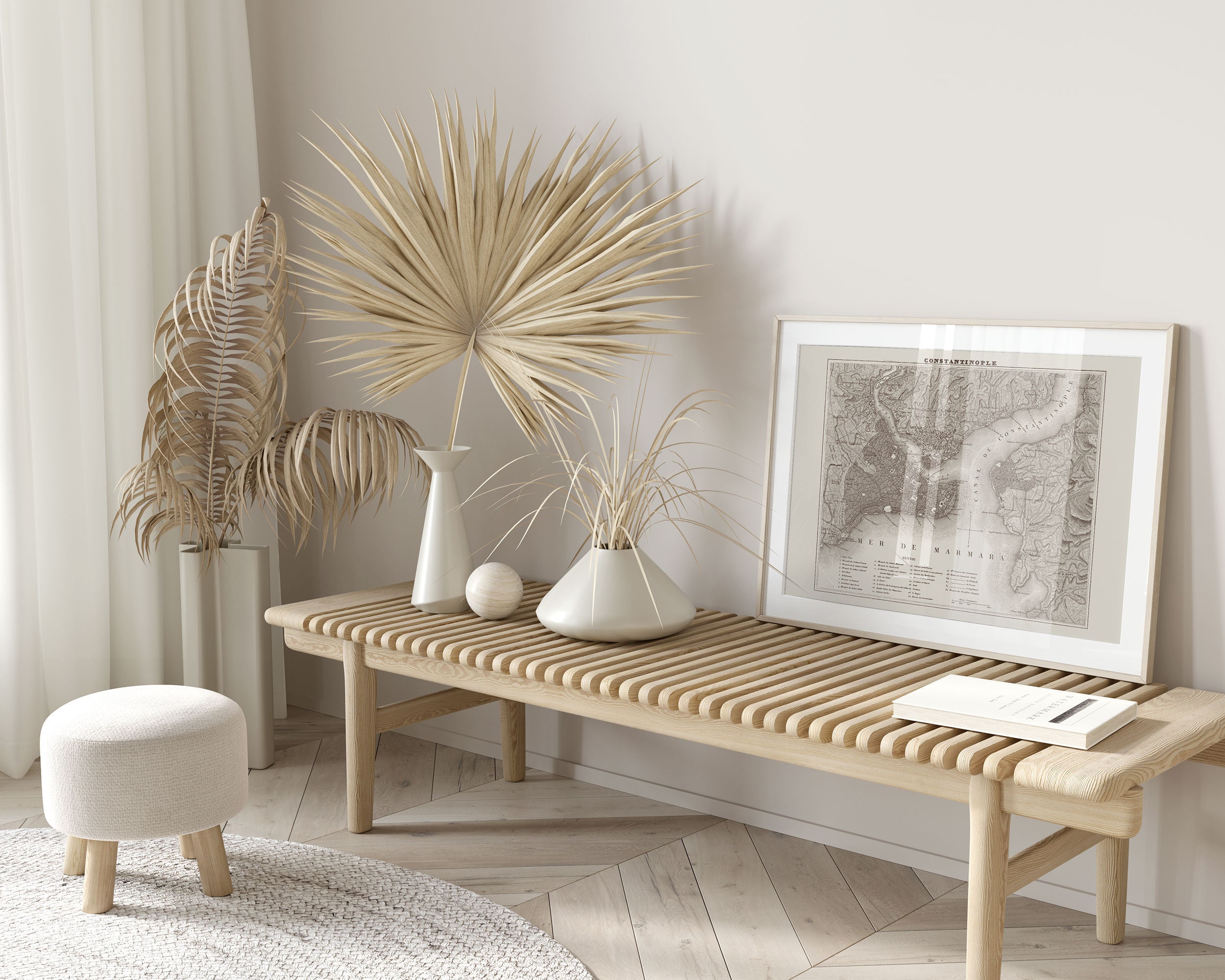 MAP of CONSTANTINOPLE, Constantinople Map, Historical Map, Antique Map ...