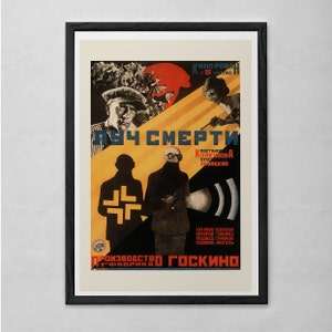 Vintage SOVIET SCI-FI Art Print Vintage Movie Poster Avant | Etsy Canada