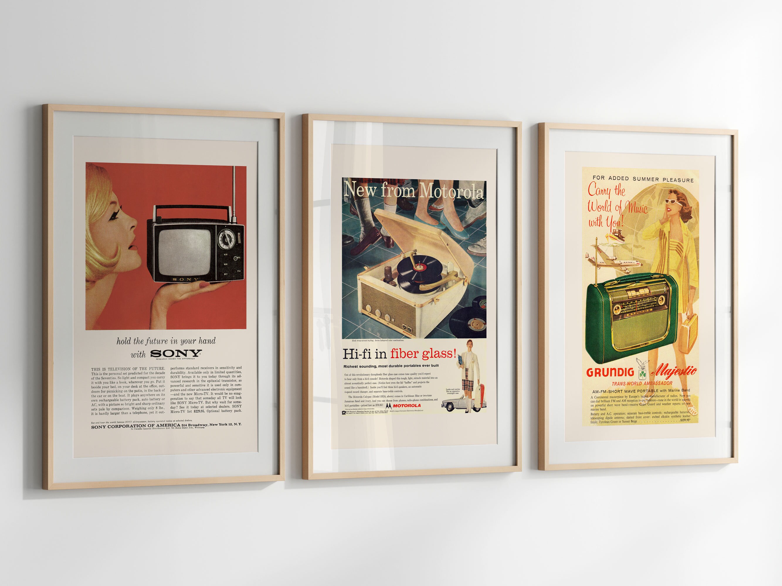 RETRO LIVING ROOM Wall Art, Vintage Rec Room Decor, Cool Retro Karaoke ...