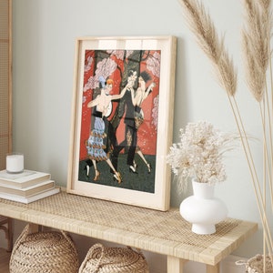 FASHION ILLUSTRATION, Art Deco Print, Vintage Tango Poster, George ...