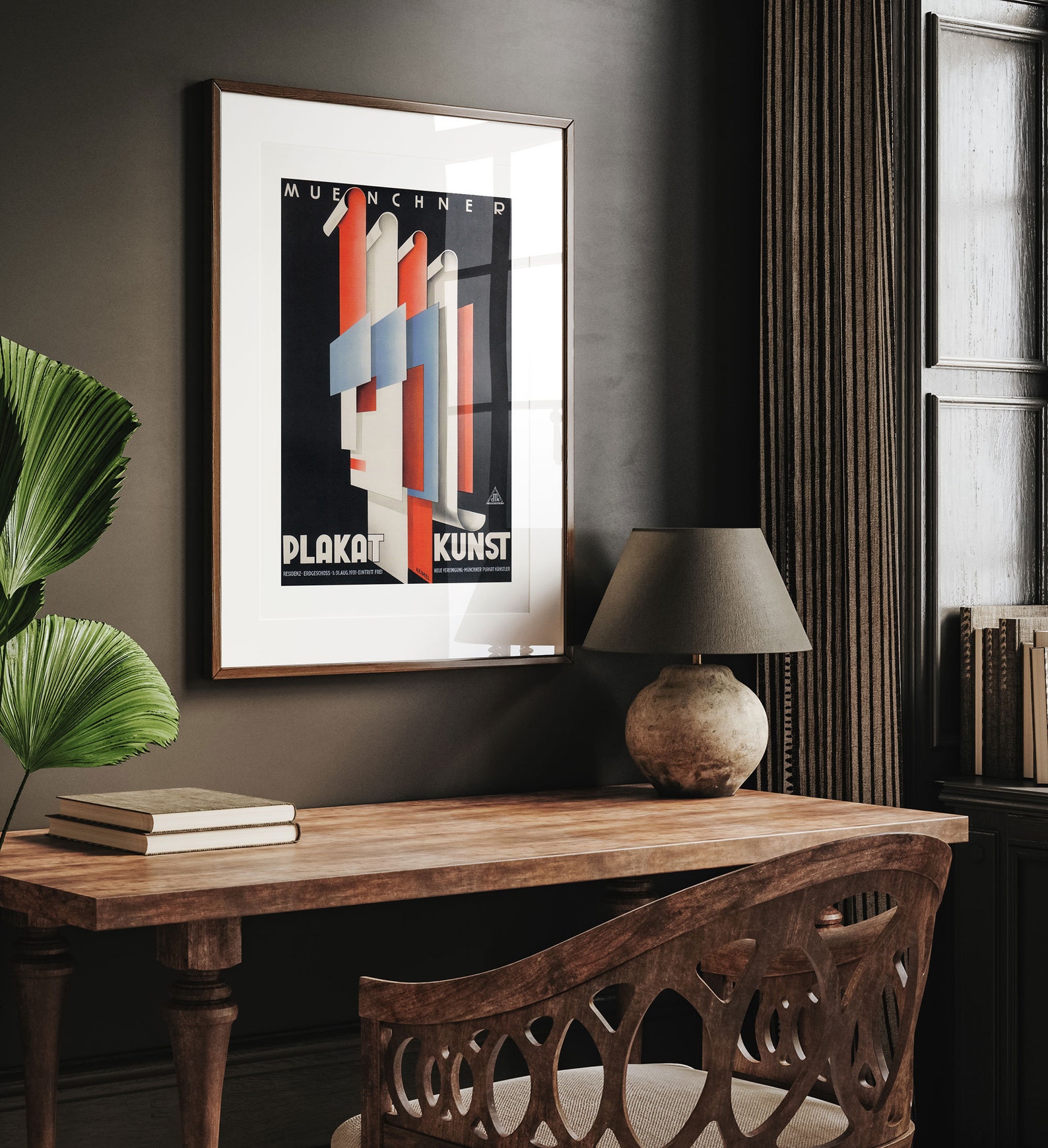 Vintage Art Deco Giclee Poster Print MUENCHNER GERMAN ARTWORK - Etsy