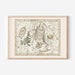 Antique ZODIAC Print HERCULES Star Map Print Zodiac Sign - Etsy