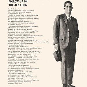 GENTLEMEN FASHION AD Retro Mid-century Fashion Ad Vintage - Etsy