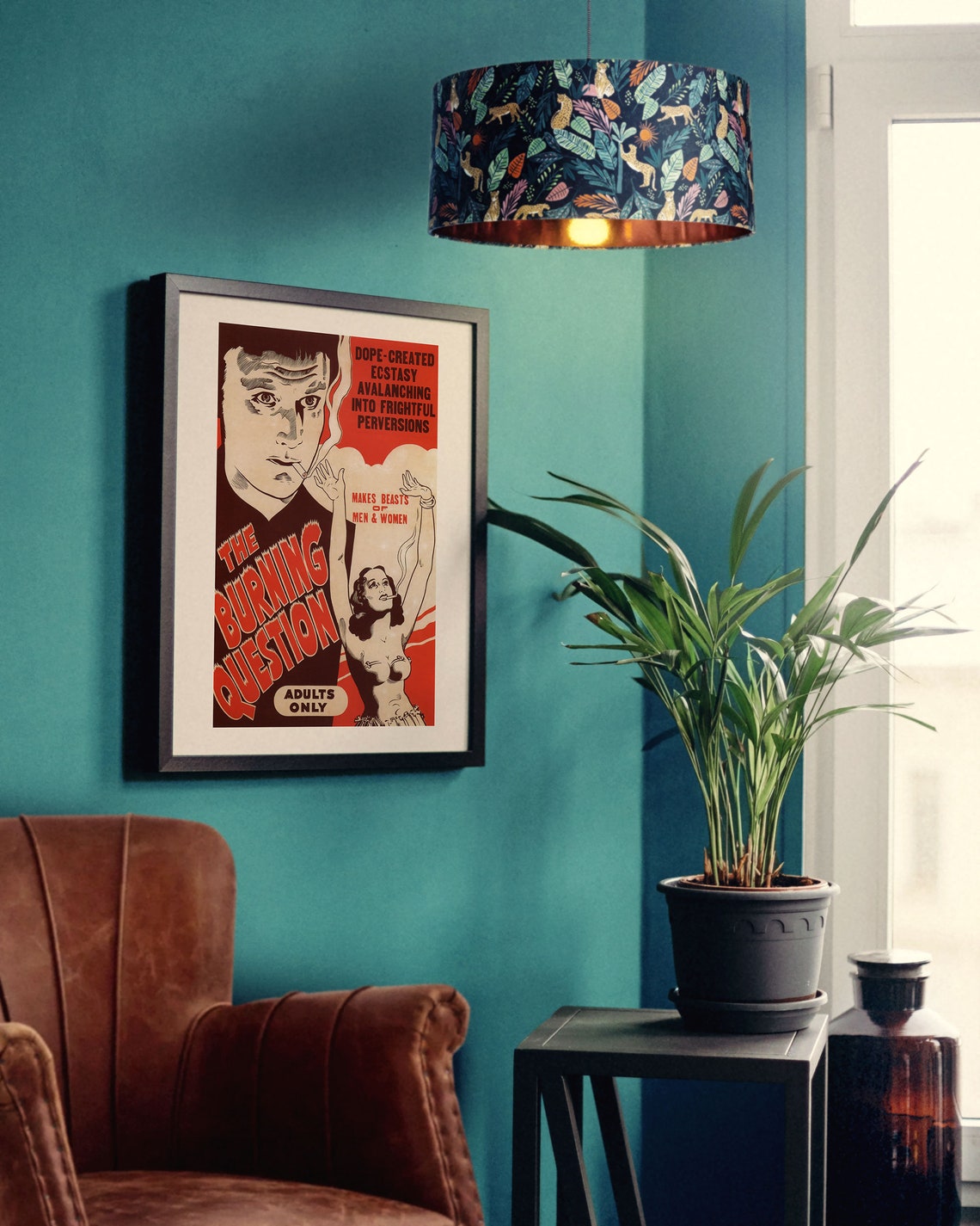 RETRO MARIJUANA POSTER Cult Movie Poster High Quality - Etsy