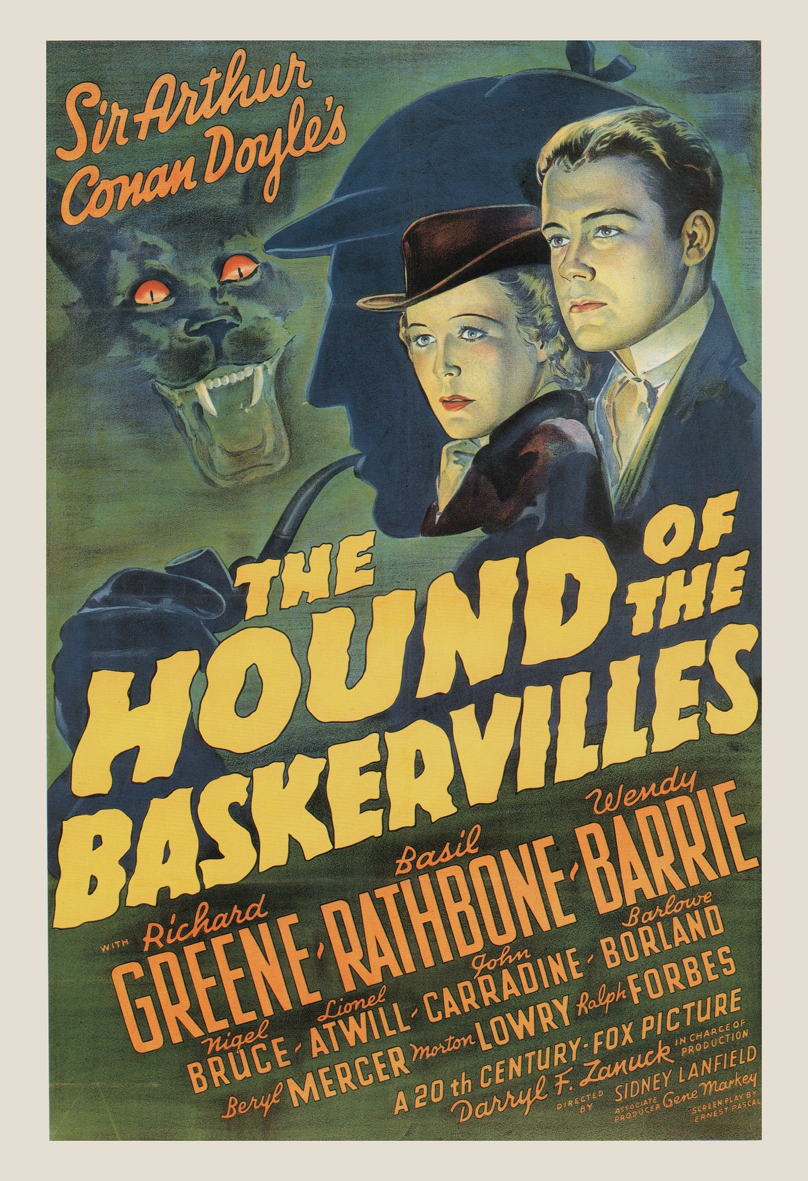 CLASSIC FILM POSTER Sherlock Holmes Movie Poster Sherlock - Etsy