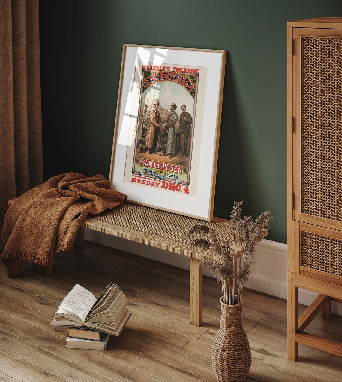 ANTIQUE POSTER Classic American Show Poster Antique Wall - Etsy