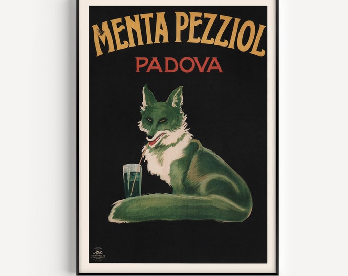 ITALIAN MONKEY POSTER Toothpaste Ad Antique Monkey Poster - Etsy