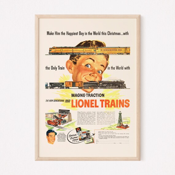 Old Train Ads