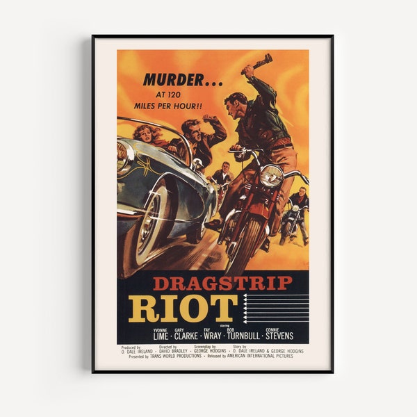 Drag Racing Posters - Etsy
