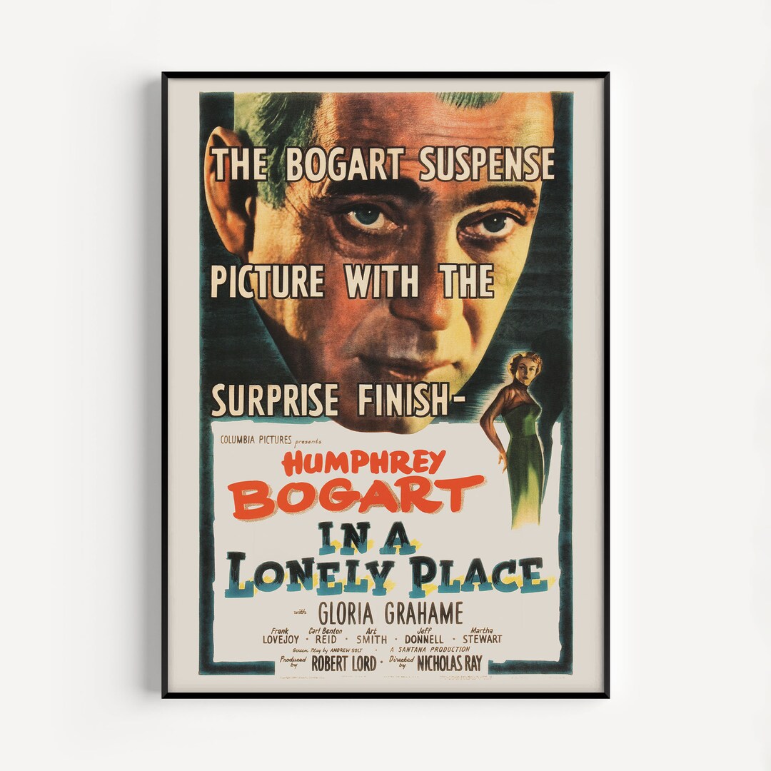 CLASSIC MOVIE POSTER in a Lonely Place Movie Poster - Etsy