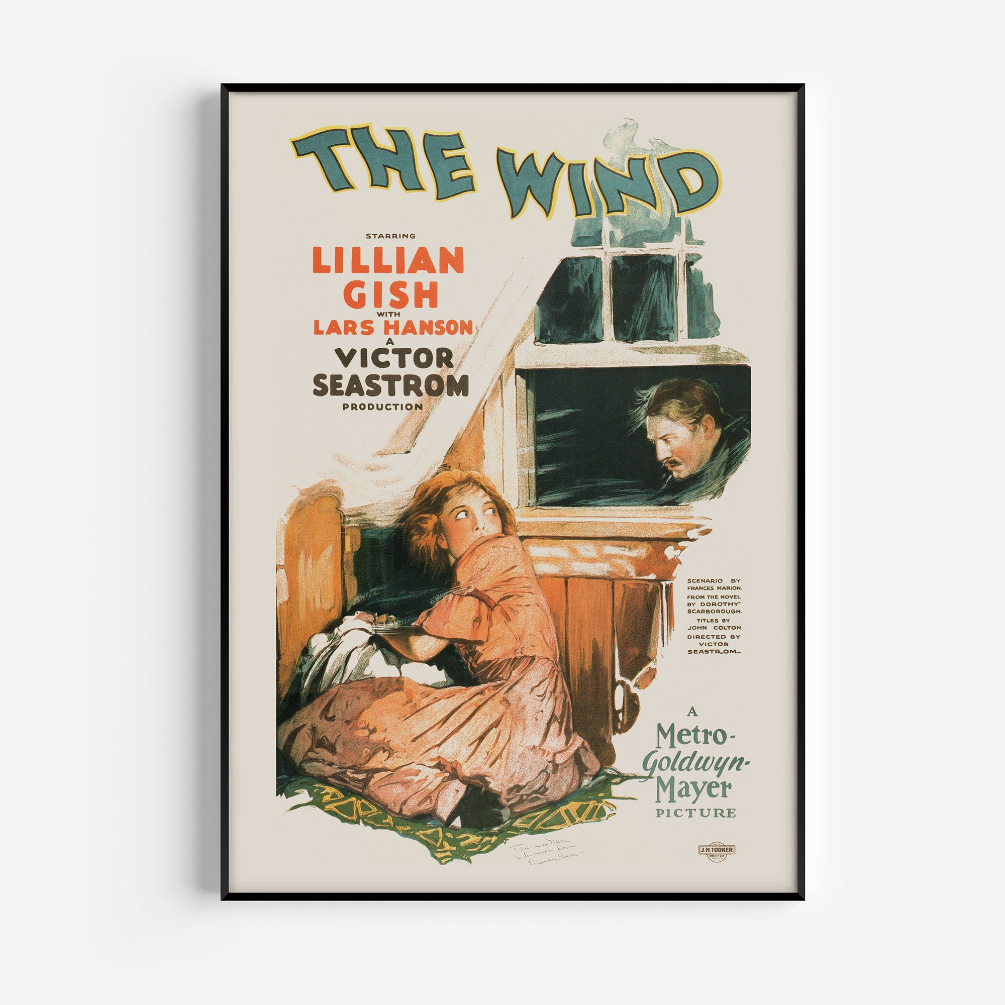 CLASSIC MOVIE POSTER the Wind Movie Poster Lillian Gish - Etsy Canada