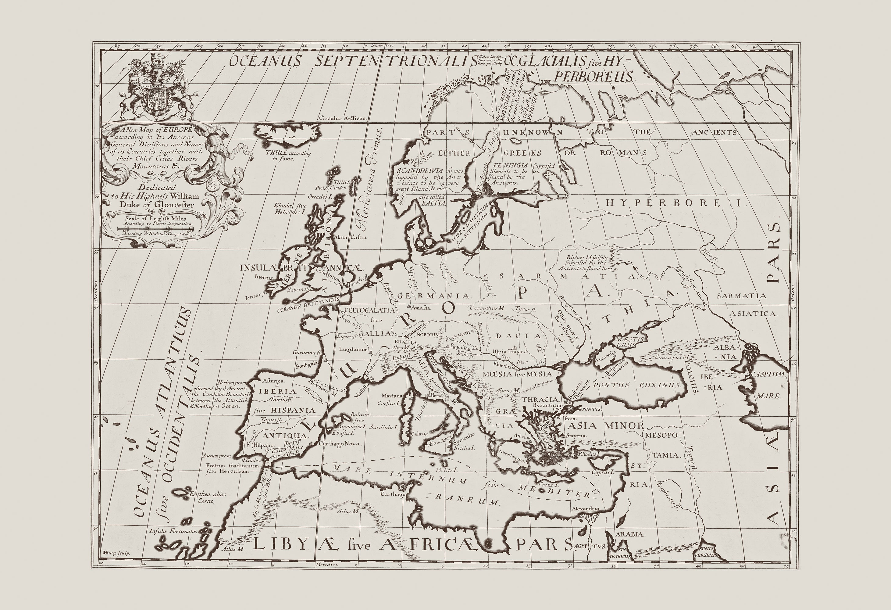 MAPA DE EUROPA ANTIGUA Mapa vintage de Europa Decoración de - Etsy México
