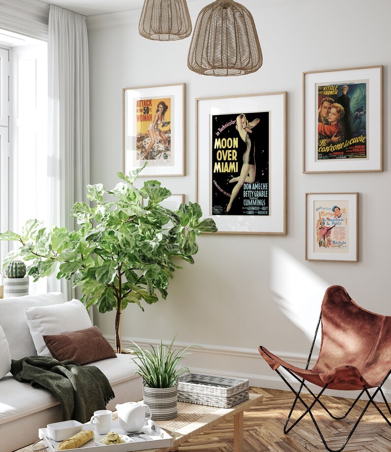 CLASSIC MOVIE POSTER Betty Grable Poster Moon Over Miami - Etsy