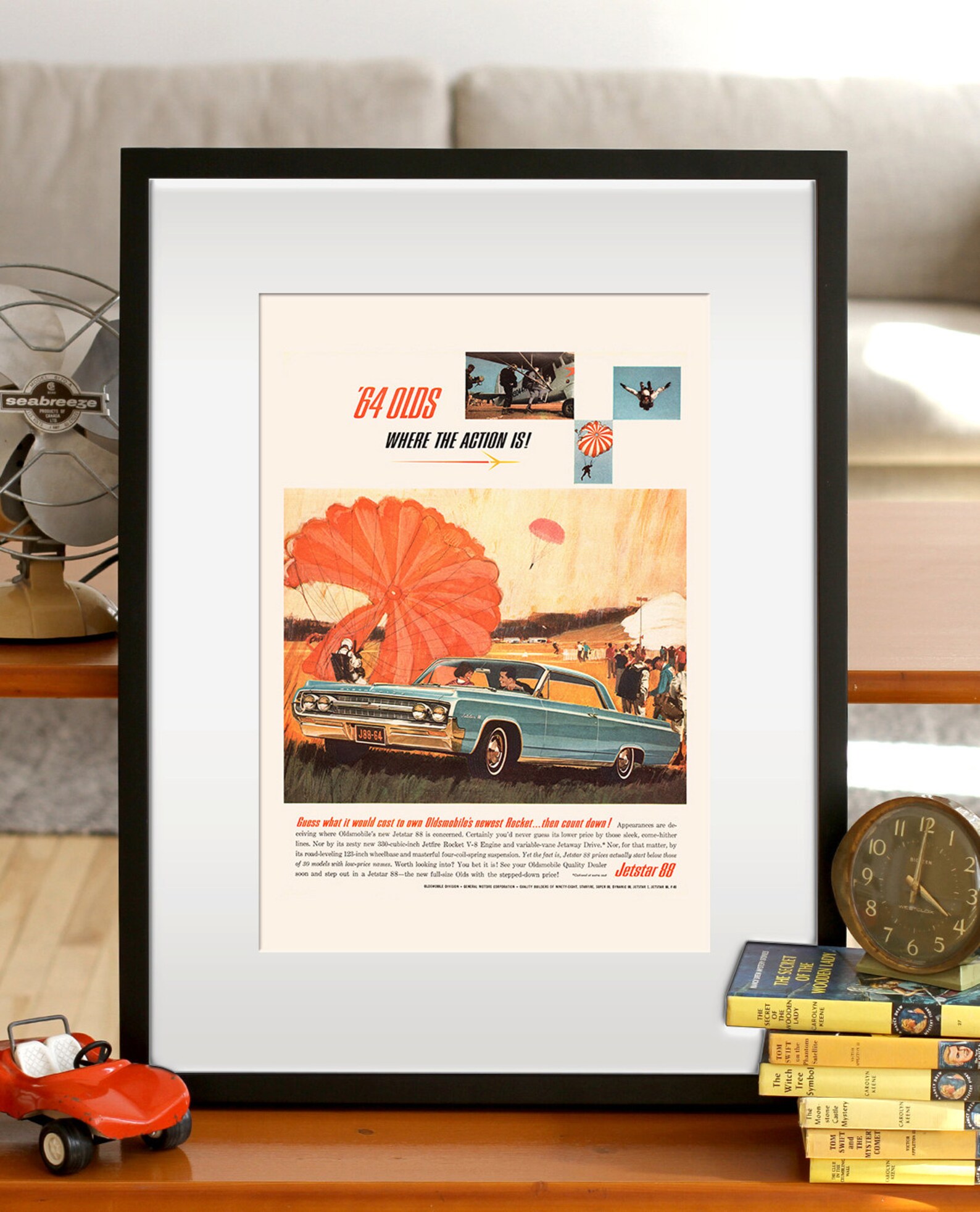 RETRO CLASSIC CAR Ad Retro Car Ad Oldsmobile Classic Car | Etsy