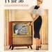 CLASSIC KITSCH TV Advertisement, Retro Television Ad, Mid-century ...
