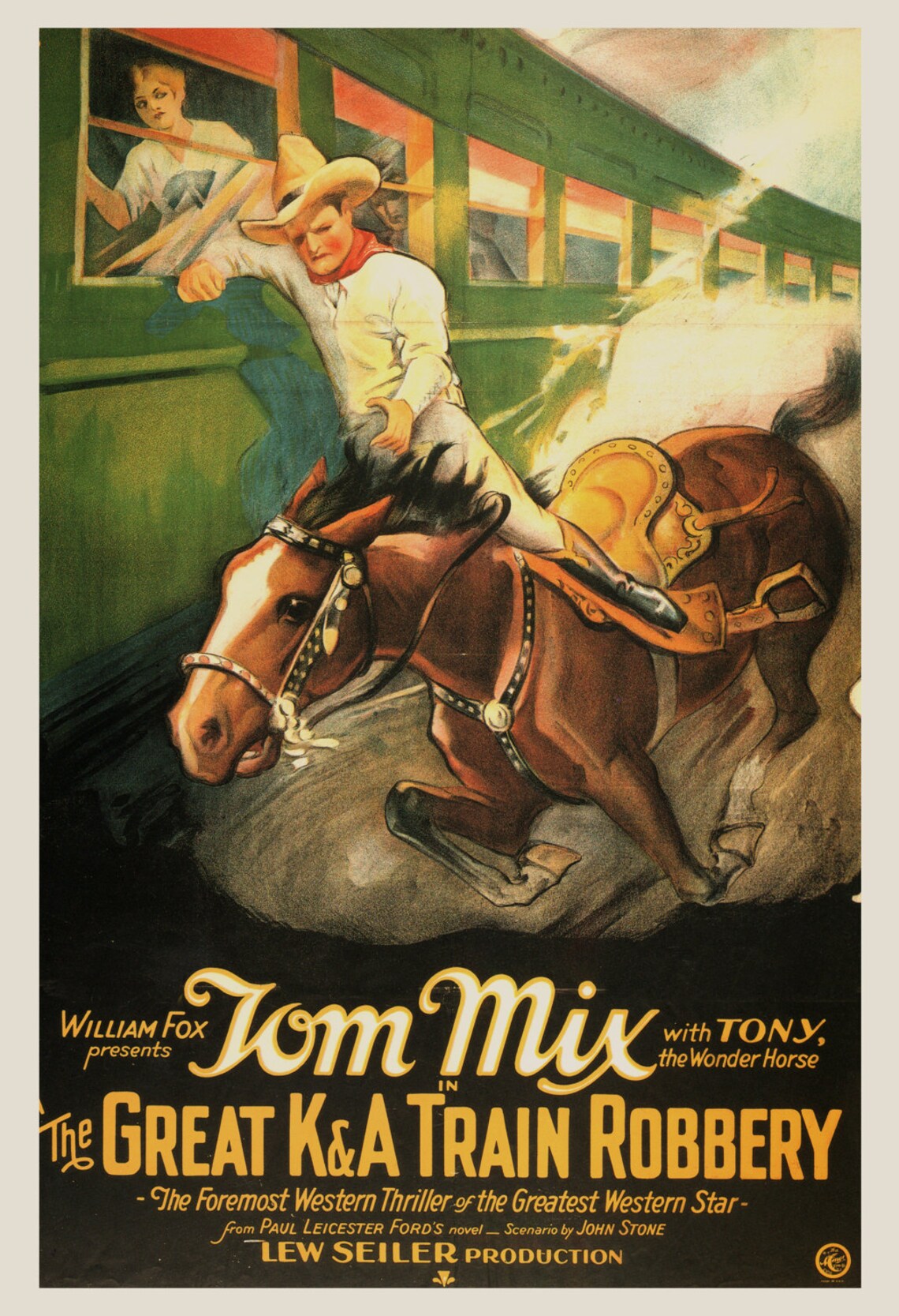 CLASSIC MOVIE POSTER Tom Mix Movie Poster Classic Western | Etsy