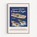 MOTOR BOATS POSTER, Vintage Ad Print, 1950s Boat Ad, Classic Nautical ...