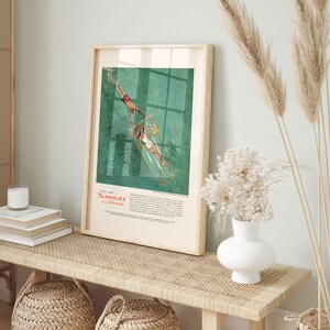 BAHAMAS TRAVEL POSTER, Retro Nassau Travel Ad, Vacation Poster ...