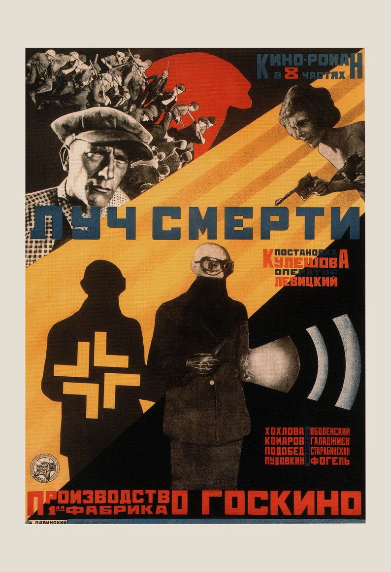 Vintage SOVIET SCI-FI Art Print Vintage Movie Poster Avant - Etsy