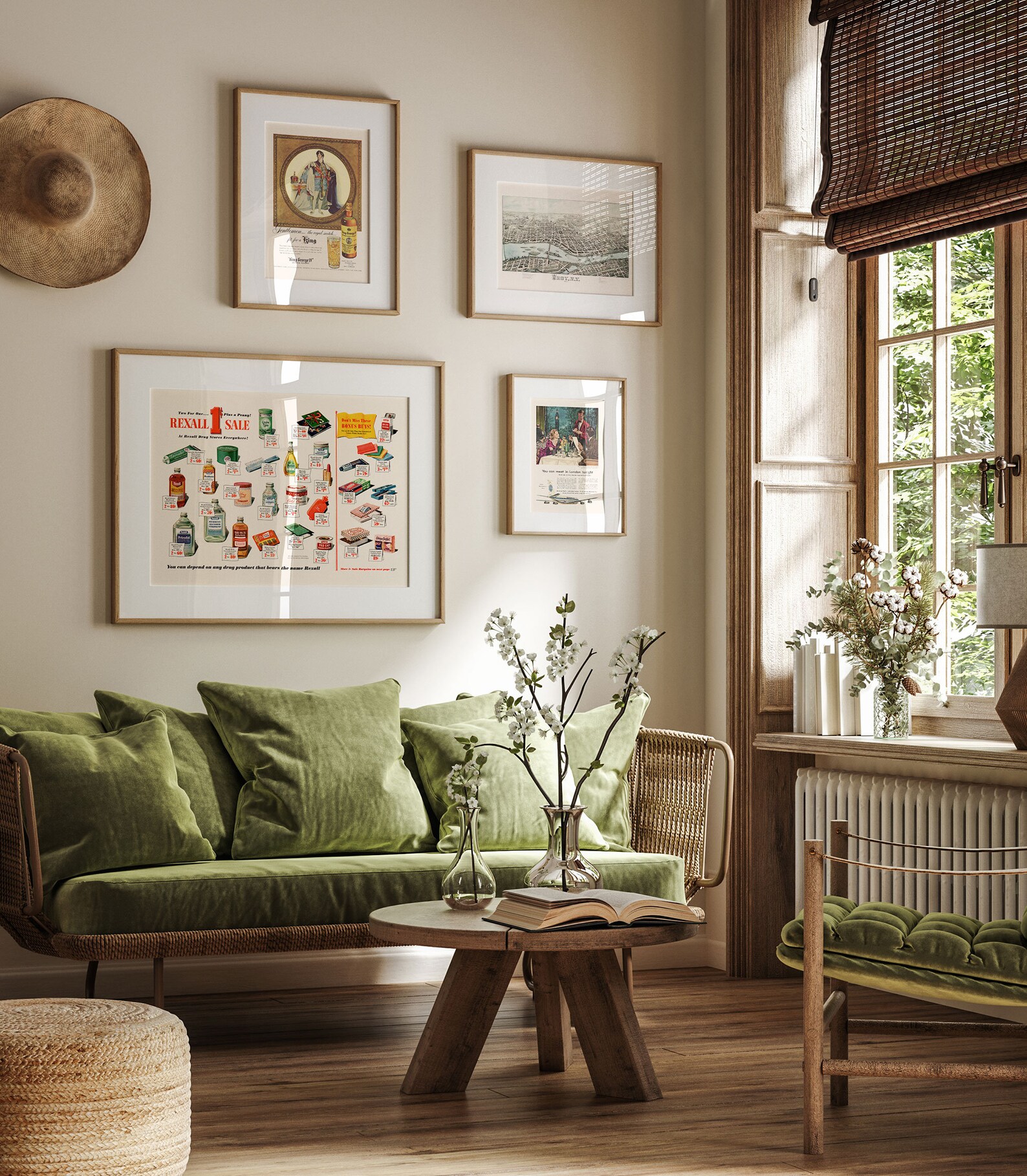 VINTAGE AD PRINT Drug Store Poster Retro Print Nostalgic - Etsy