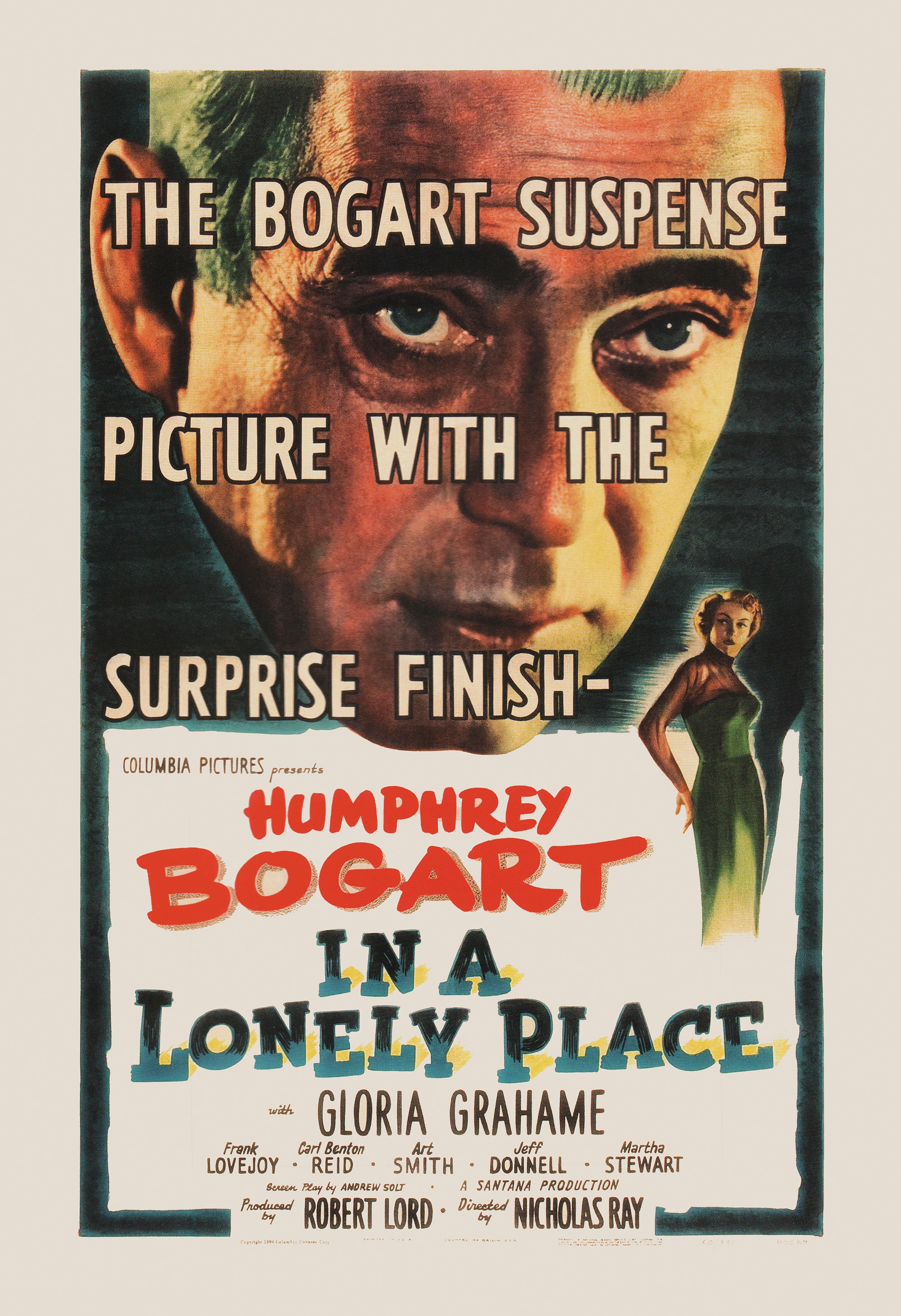 CLASSIC MOVIE POSTER in a Lonely Place Movie Poster - Etsy Canada