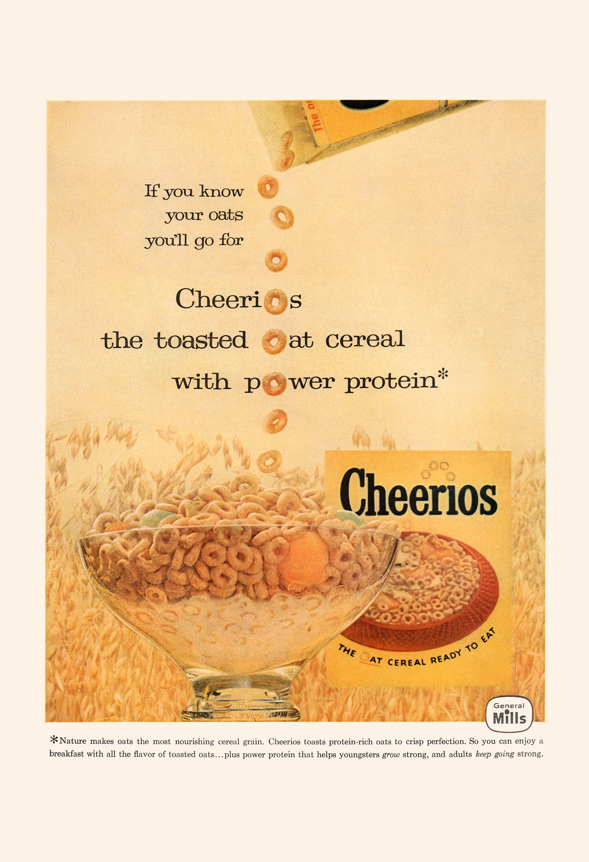 Cheerios Ad 1950s