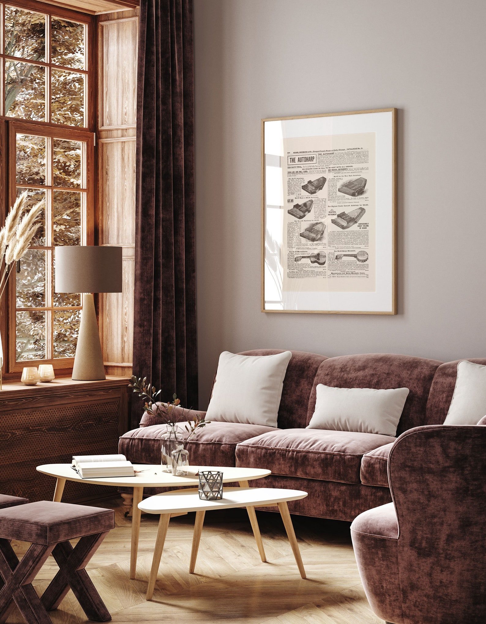 ANTIQUE AUTOHARP AD Vintage Musical Instrument Ad Antique - Etsy