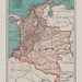 VINTAGE COLOMBIA MAP, Vintage Map of Colombia, Old Map Print, Vintage ...