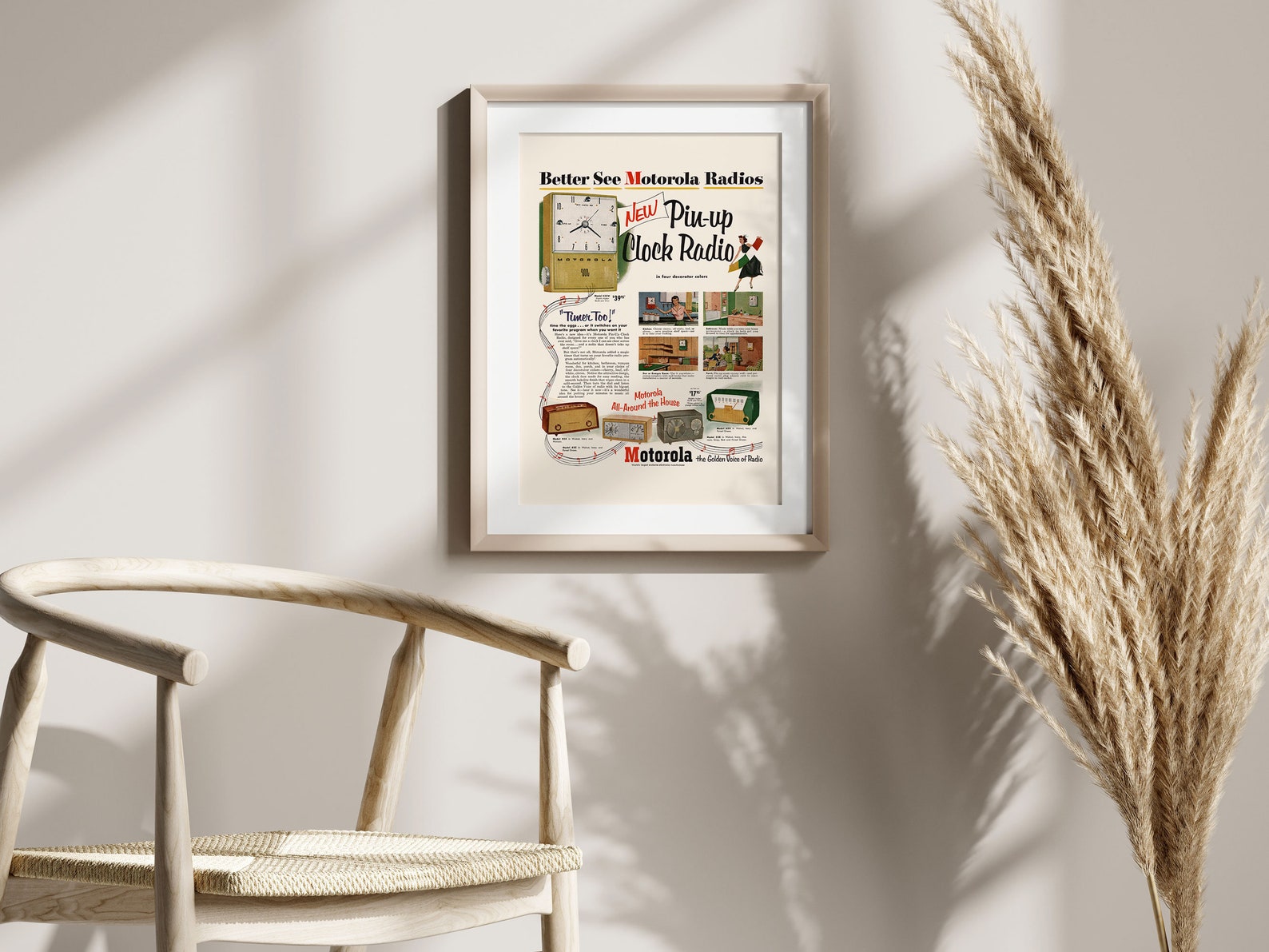 NOSTALGIC RADIO POSTER 1950s Retro Radio Print Retro - Etsy