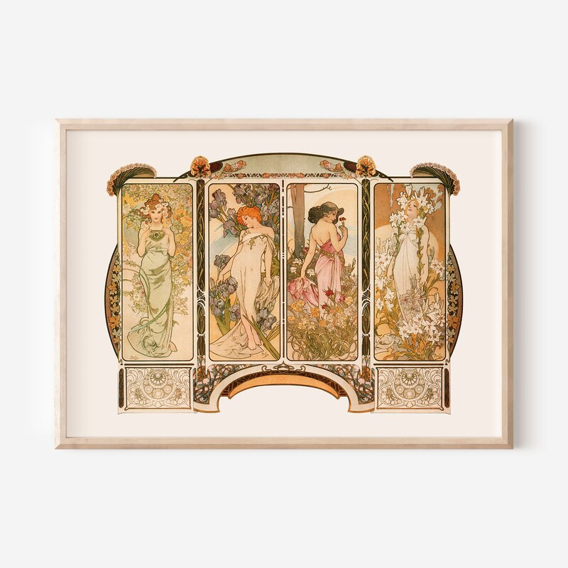 Mucha Poster - Etsy