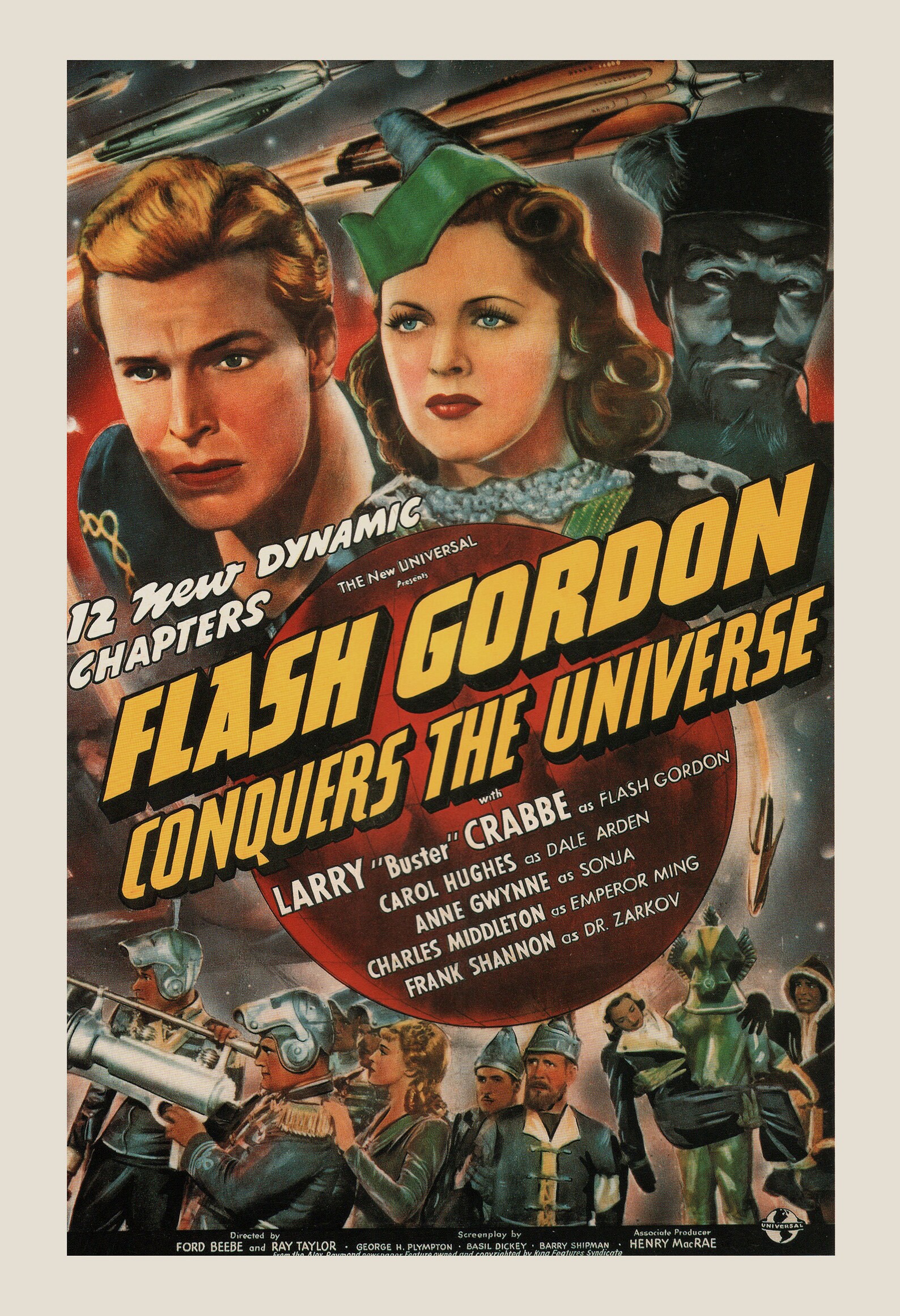 VINTAGE FLASH GORDON Movie Poster B-movie Poster Retro - Etsy