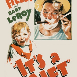 CLASSIC FILM POSTER W.C. Fields Movie Poster It's a Gift - Etsy