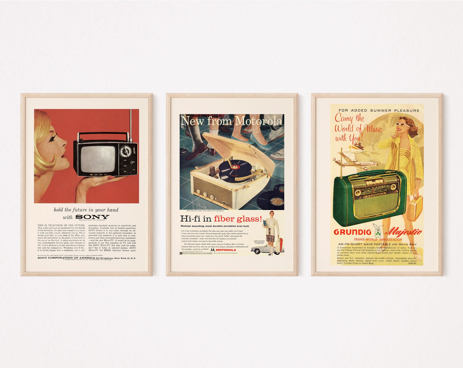 RETRO LIVING ROOM Wall Art, Vintage Rec Room Decor, Cool Retro Karaoke ...