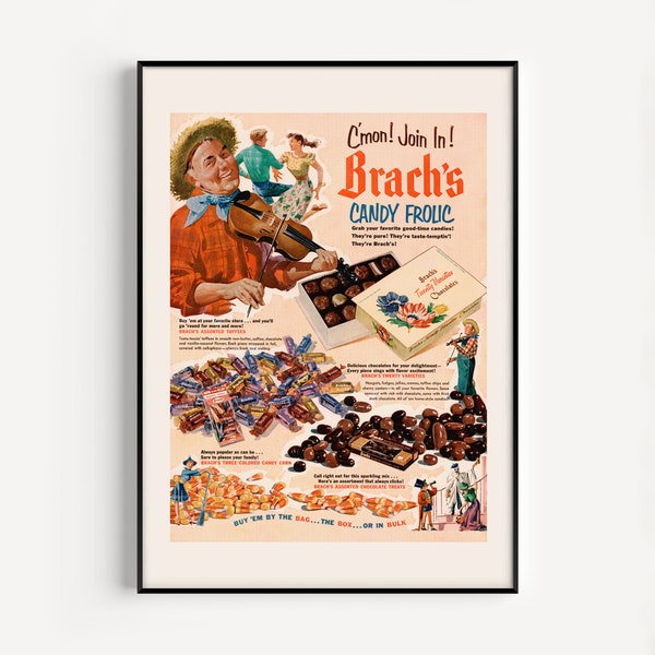 Retro Print - Etsy