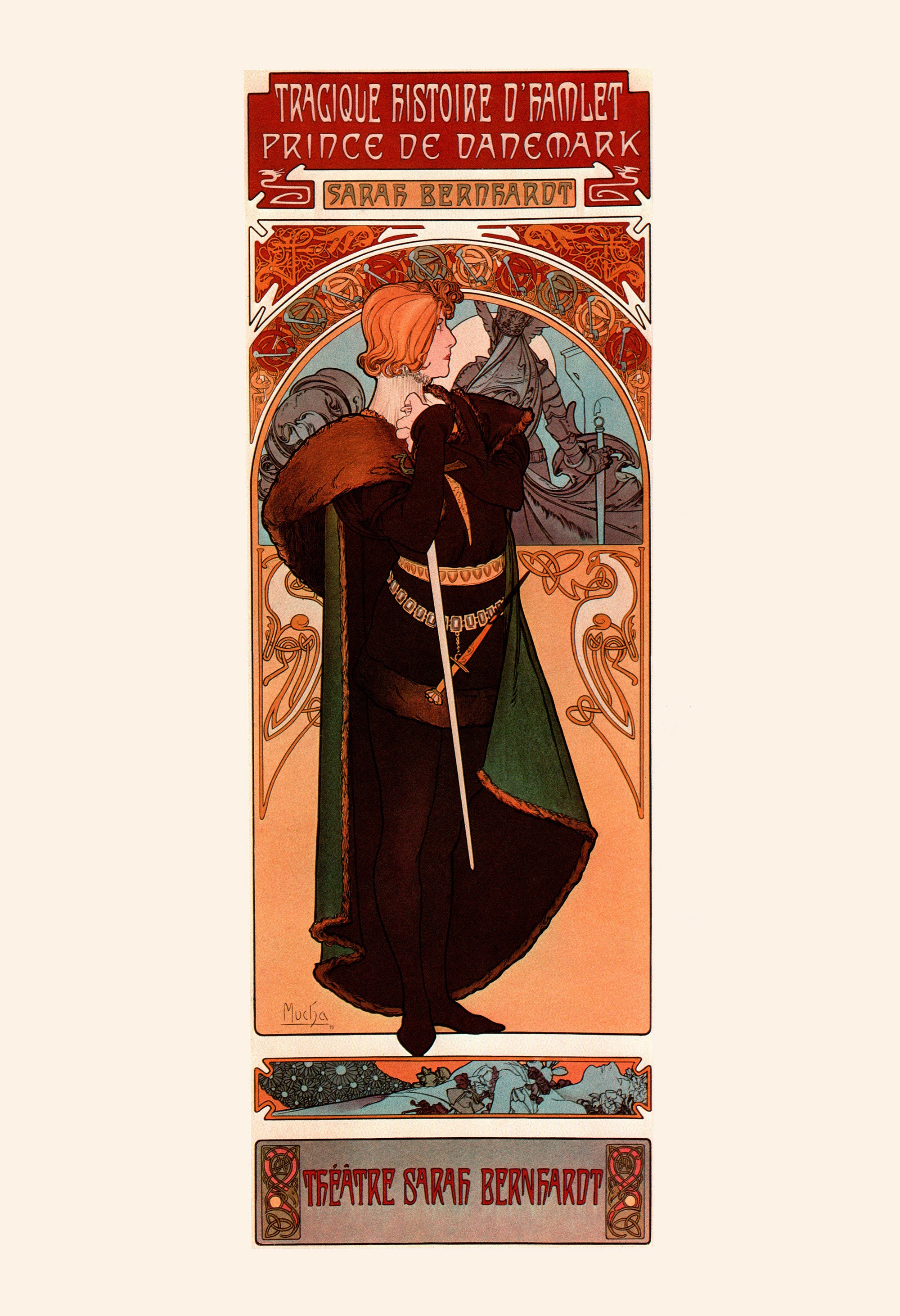 Alphonse Mucha Sarah Bernhardt