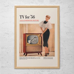 CLASSIC KITSCH TV Advertisement Retro Television Ad | Etsy