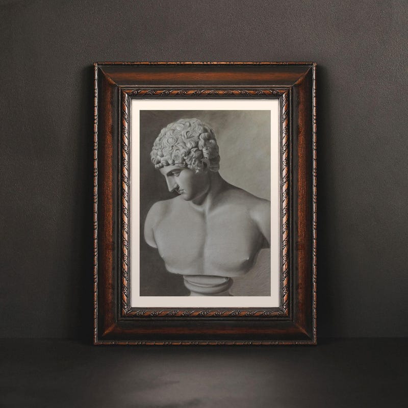 Antique Roman Head Bust - Etsy