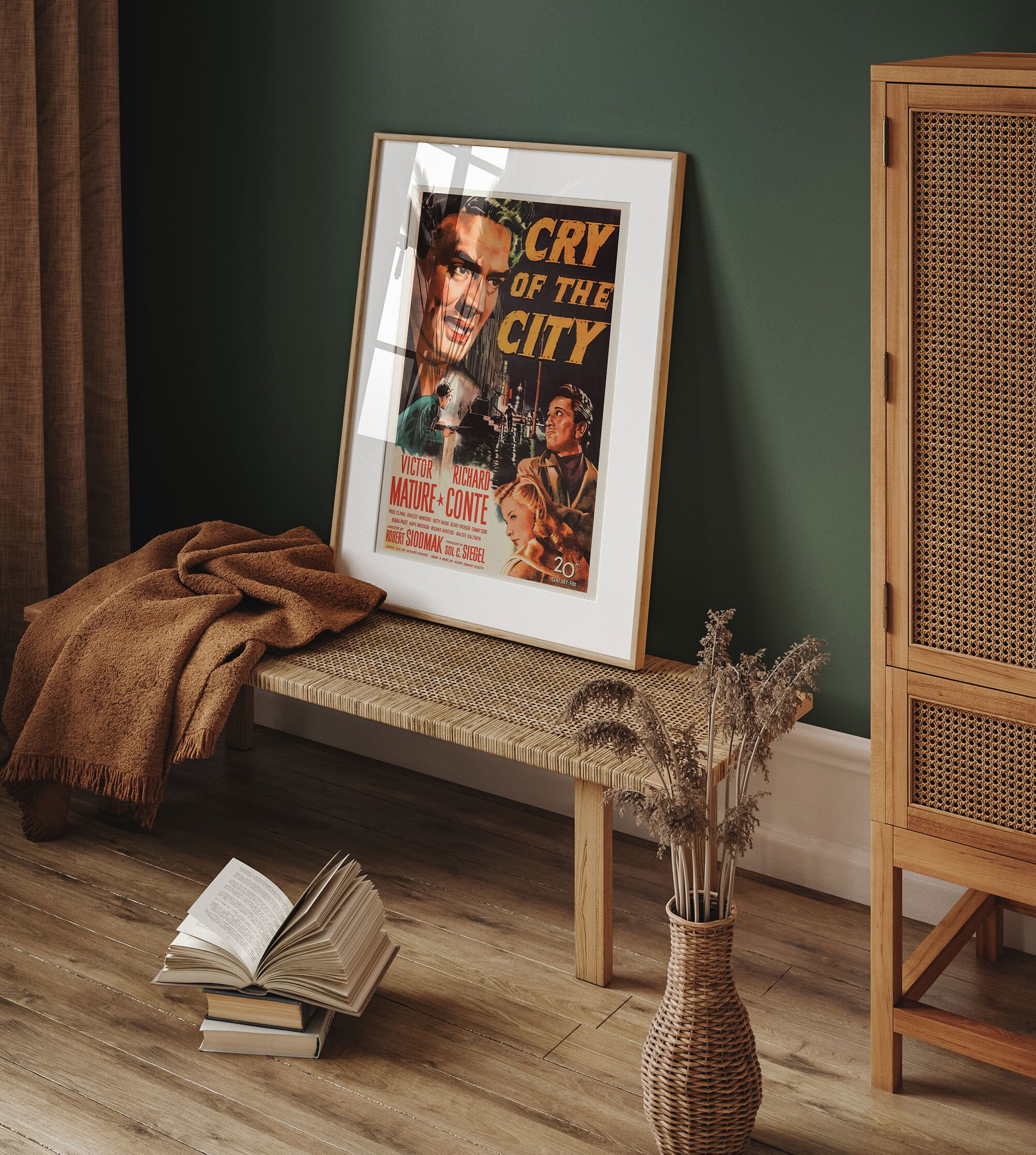 CLASSIC MOVIE POSTER - Vintage Film Art Poster - Movie Poster Film Noir ...