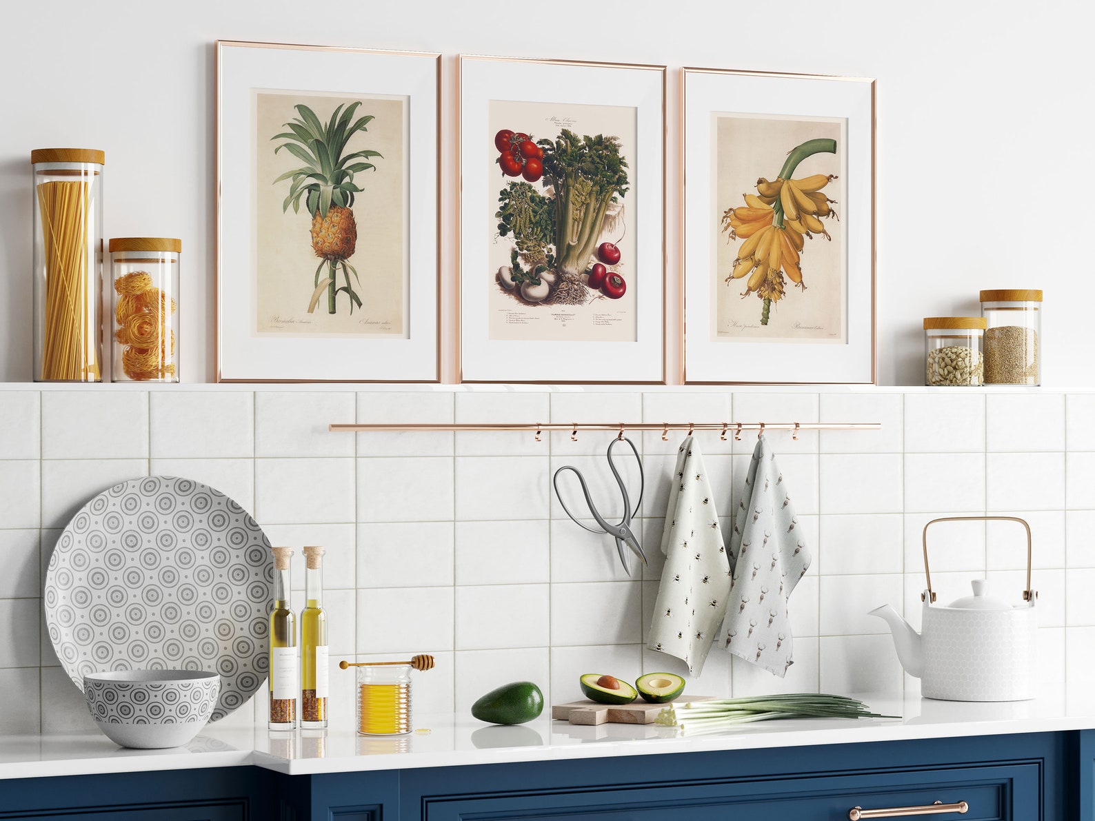 ANTIQUE KITCHEN POSTER Kitchen Wall Art Antique Food Lover - Etsy