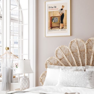 CLASSIC KITSCH TV Advertisement, Retro Television Ad, Mid-century ...