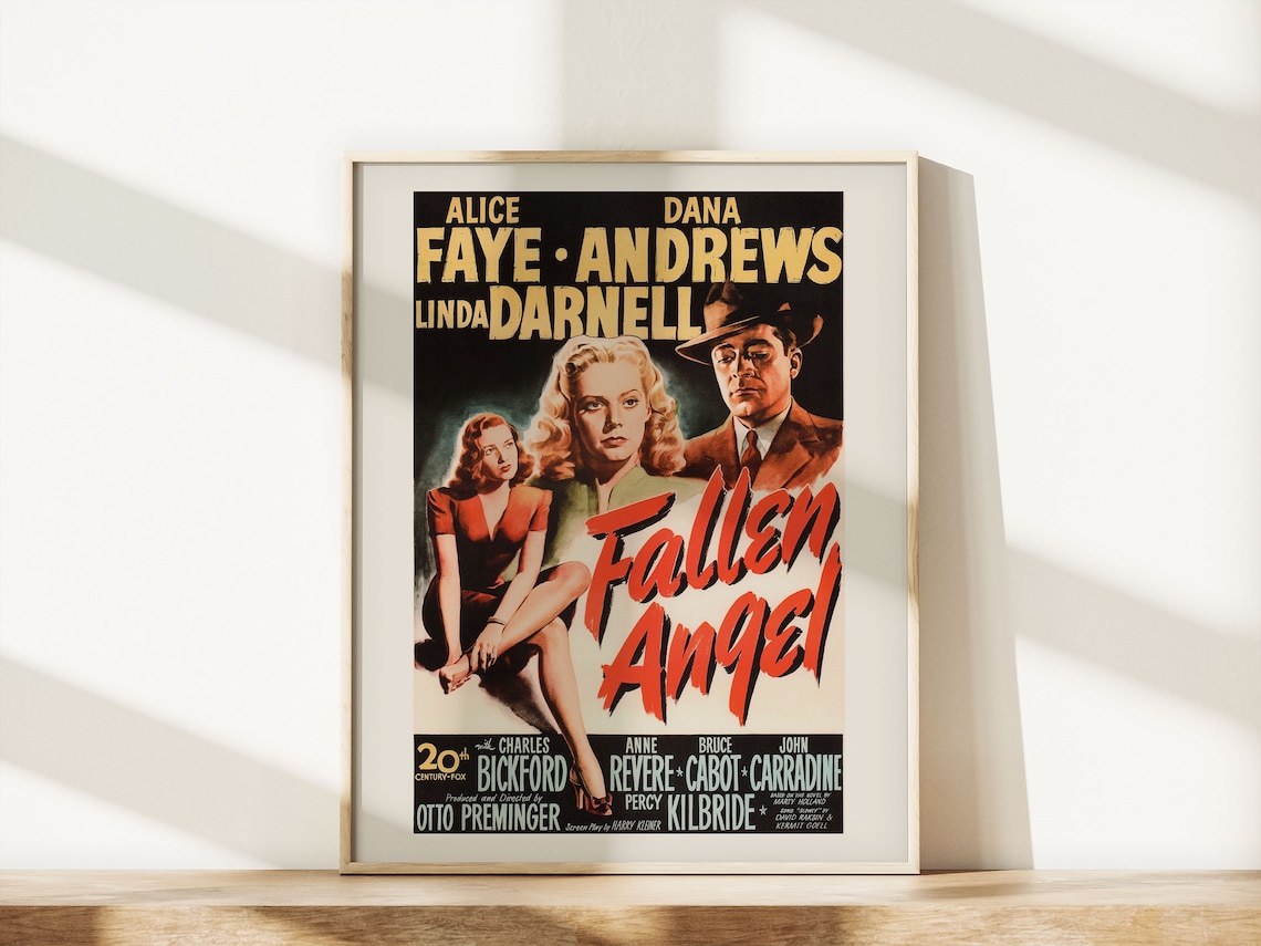 CLASSIC MOVIE POSTER Fallen Angels Movie Poster Film Noir - Etsy Canada