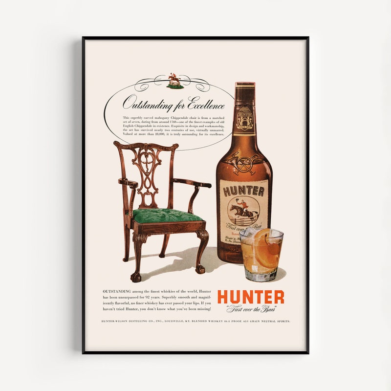 Whiskey Poster - Etsy