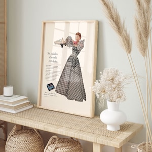 VINTAGE TAMPON AD, Retro Tampon Poster Ad, Vintage Ad, Retro Mid ...