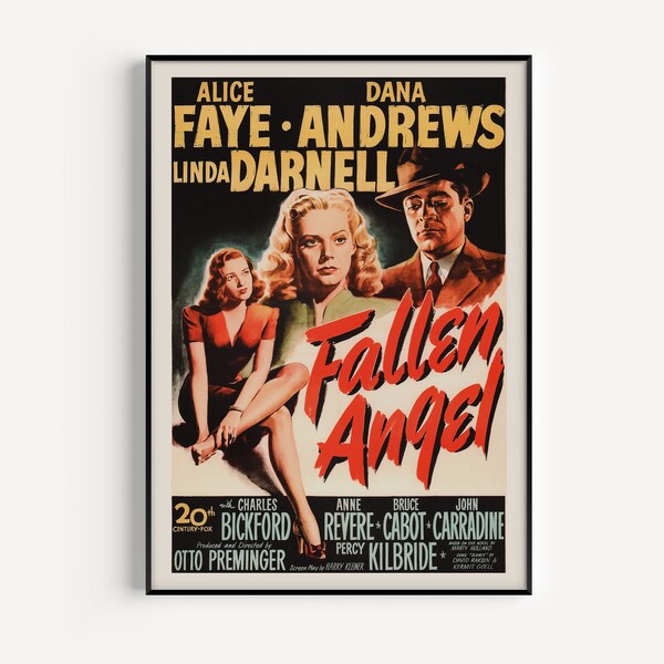 Fallen Angels Film Poster - Etsy