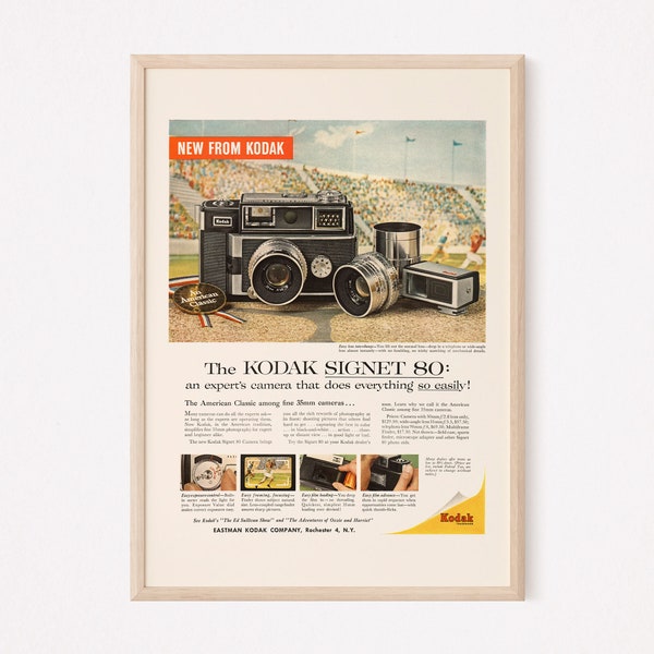 Camera Poster - Etsy