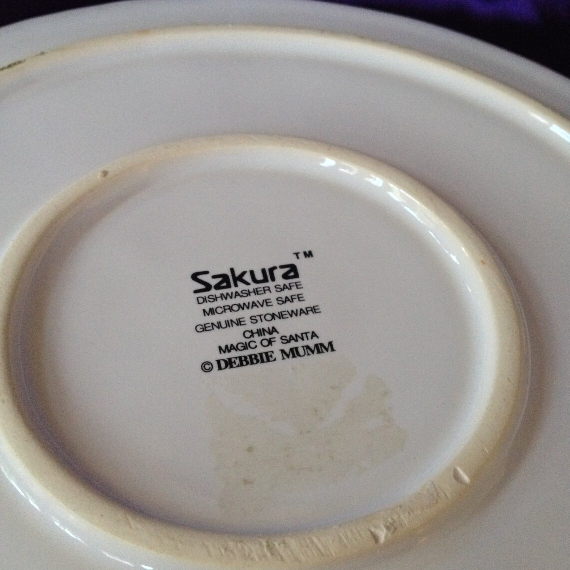 Sakura Debbie Mumm MAGIC OF SANTA Stoneware Trivet Hot Plate - Etsy